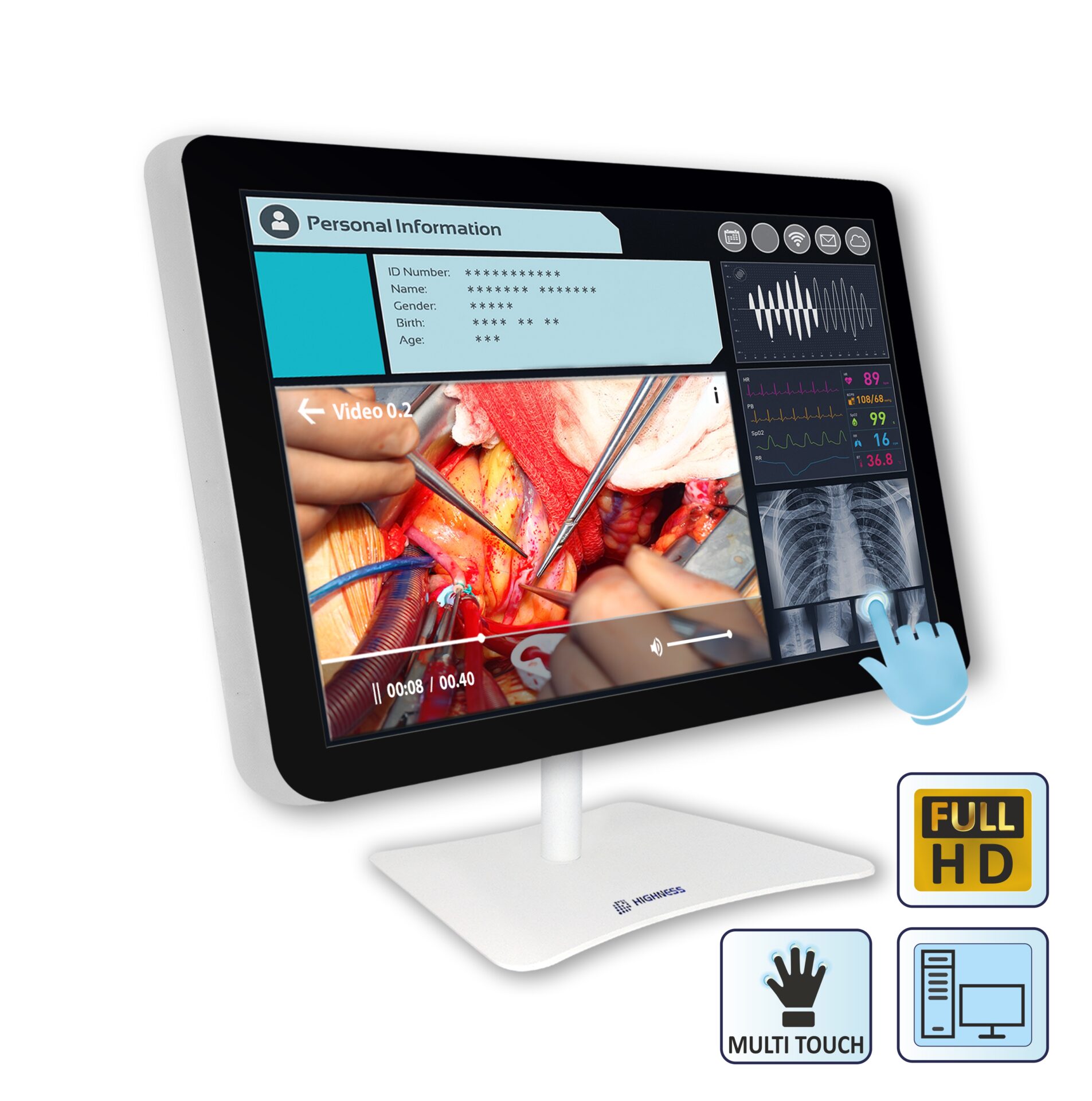 Surgical Monitors with Built-In Recorder – HighnessMicro
